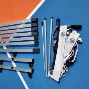 Dominator Rolling Portable Pickleball Net - DominatorHoop