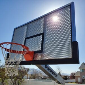 Dominator 72 Adjustable Basketball Hoop with Shatter-Proof Aluminum ...