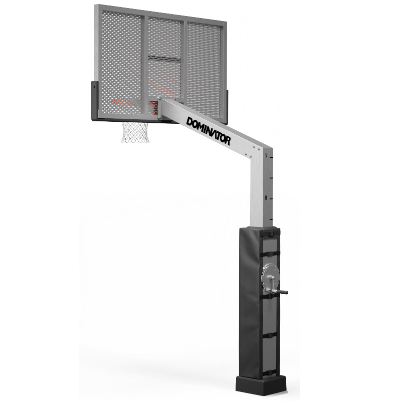Pro 72" Basketball Hoop | Aluminum Backboard | Dominator