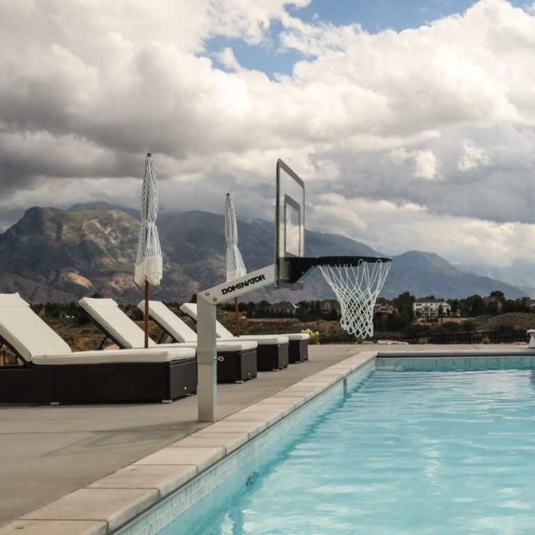 Inground Pool Basketball Hoop | Dominator