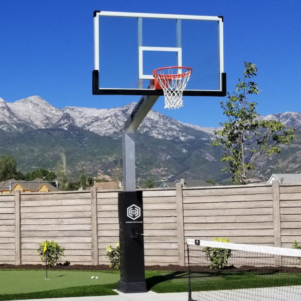 Pro 72" Basketball Hoop | Aluminum Backboard | Dominator