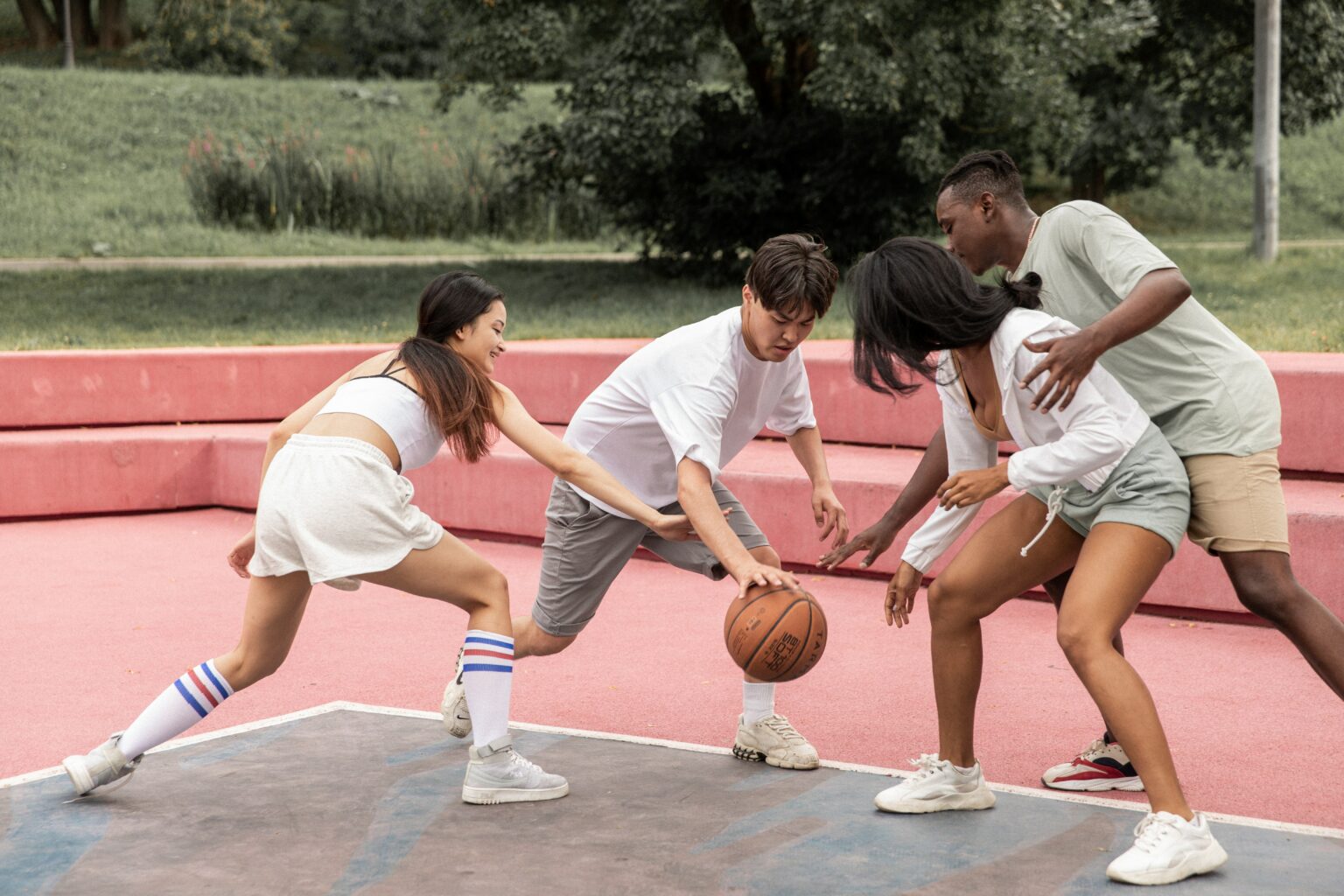 9 Backyard Basketball Court Ideas for Outdoor Hoop Fun